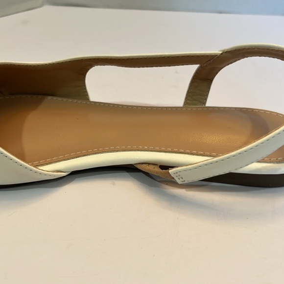 Shoes | Elegant Cream Slingback Womens Shoes Nwot Size 38 European 7 12 ...